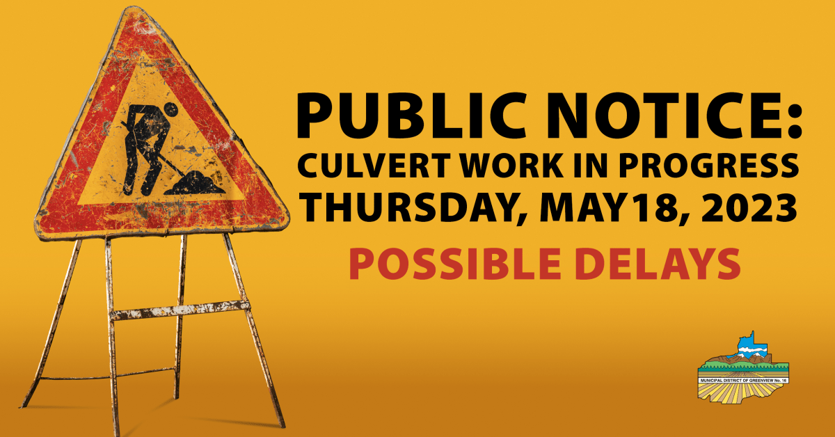 Road Bans / Closures – Municipal District of Greenview