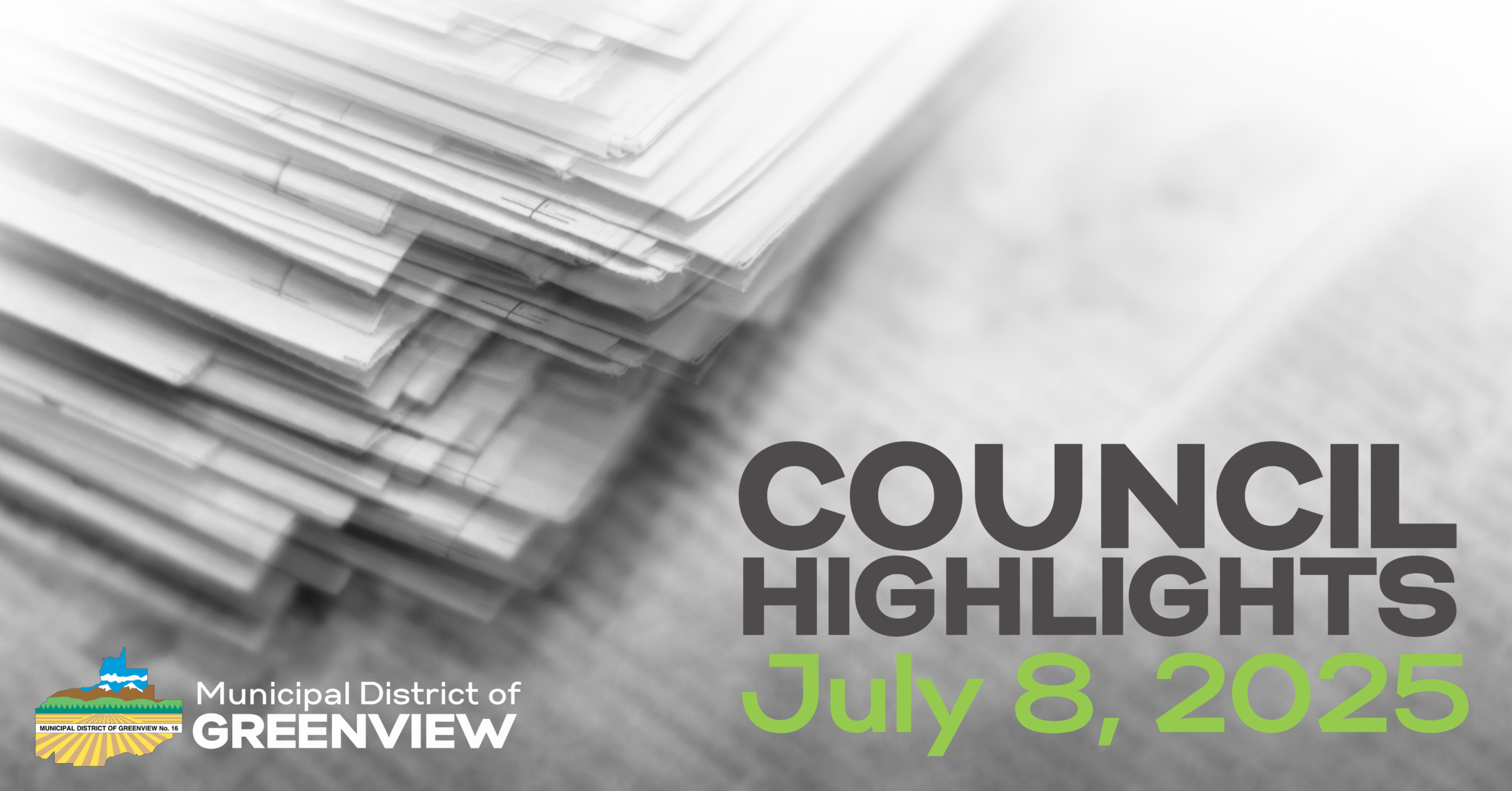 Council Highlights – May 13, 2025 | Municipal District of Greenview No. 16