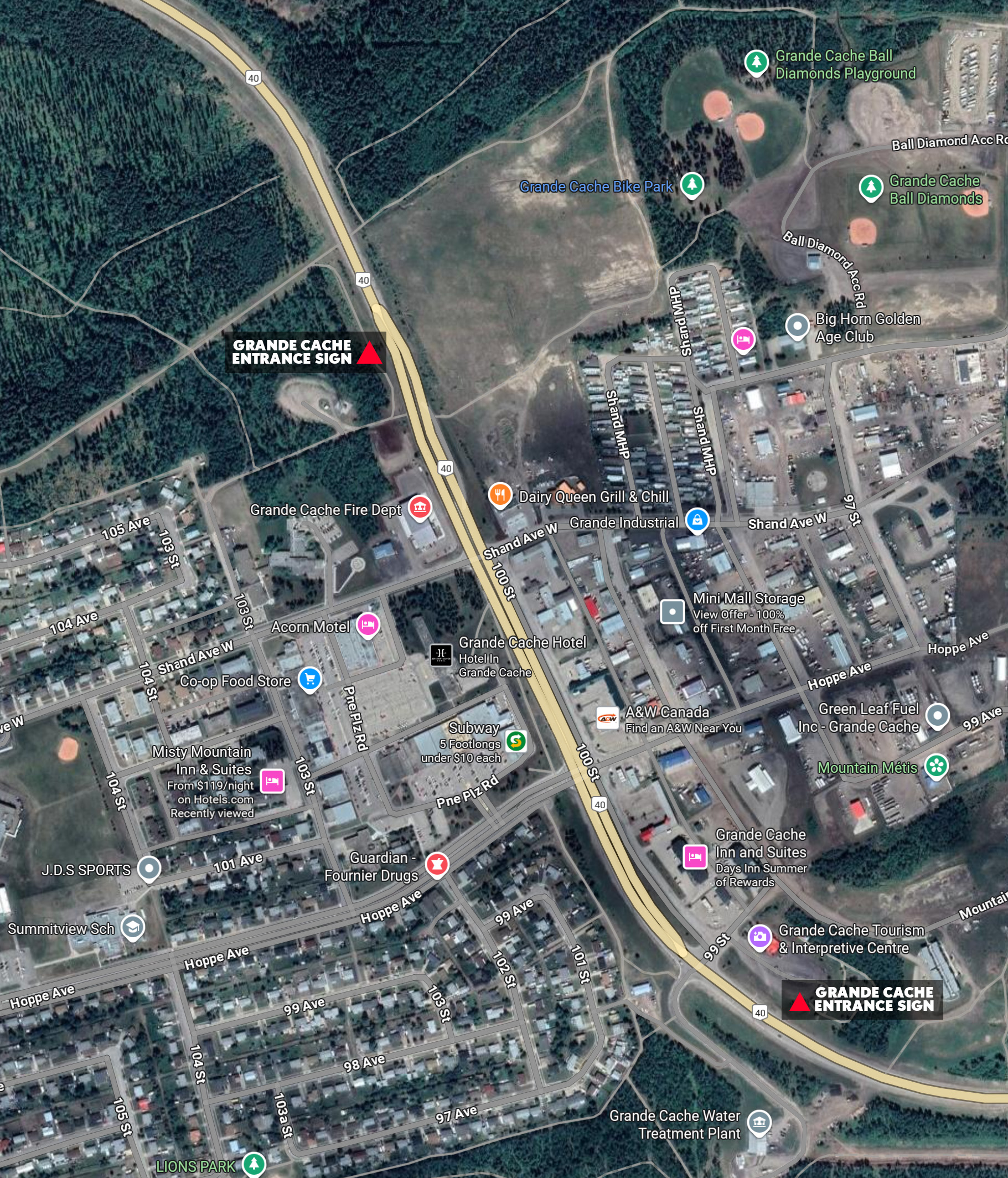 Grande Cache Construction Notice | MD Greenview No. 16